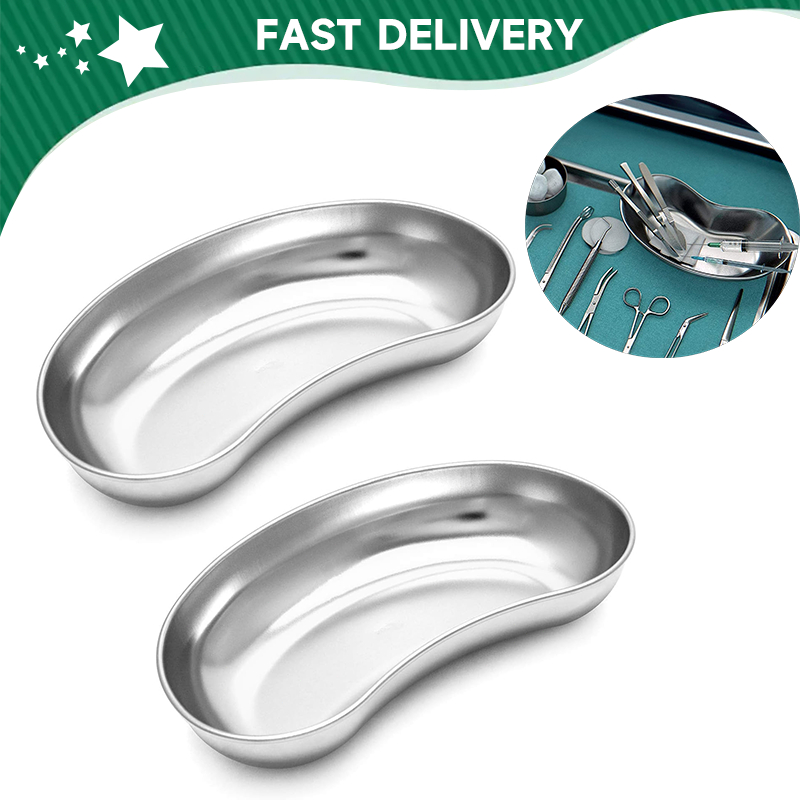 8" German Stainless Steel Kidney Basin 500 cc Capacity Kidney Tray for ...