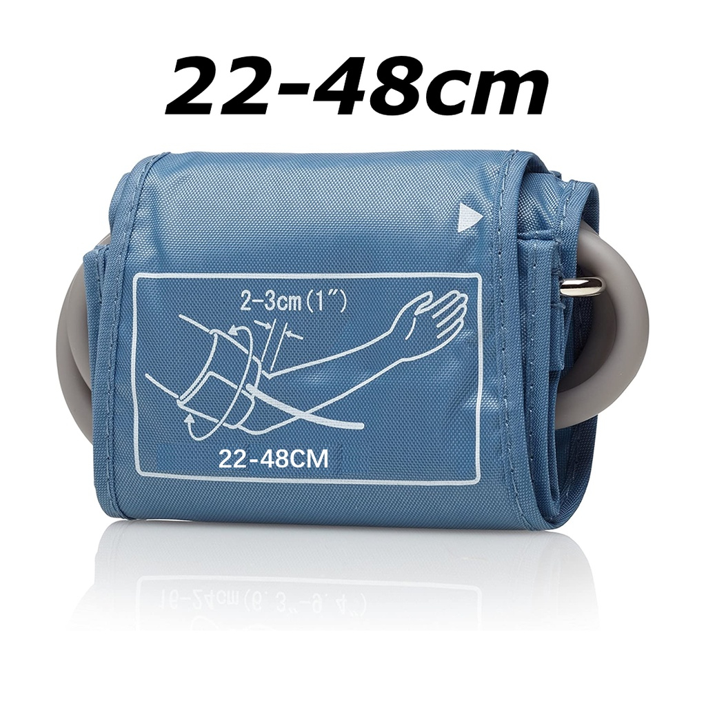 22-48cm Blood Pressure Upper Arm Large Cuff Strap Replacement Automatic ...