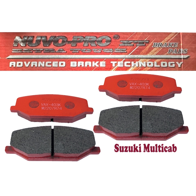 NUVO BRAKE DISC PAD VA-403/VAX-403 Suzuki Multicab | Shopee Philippines