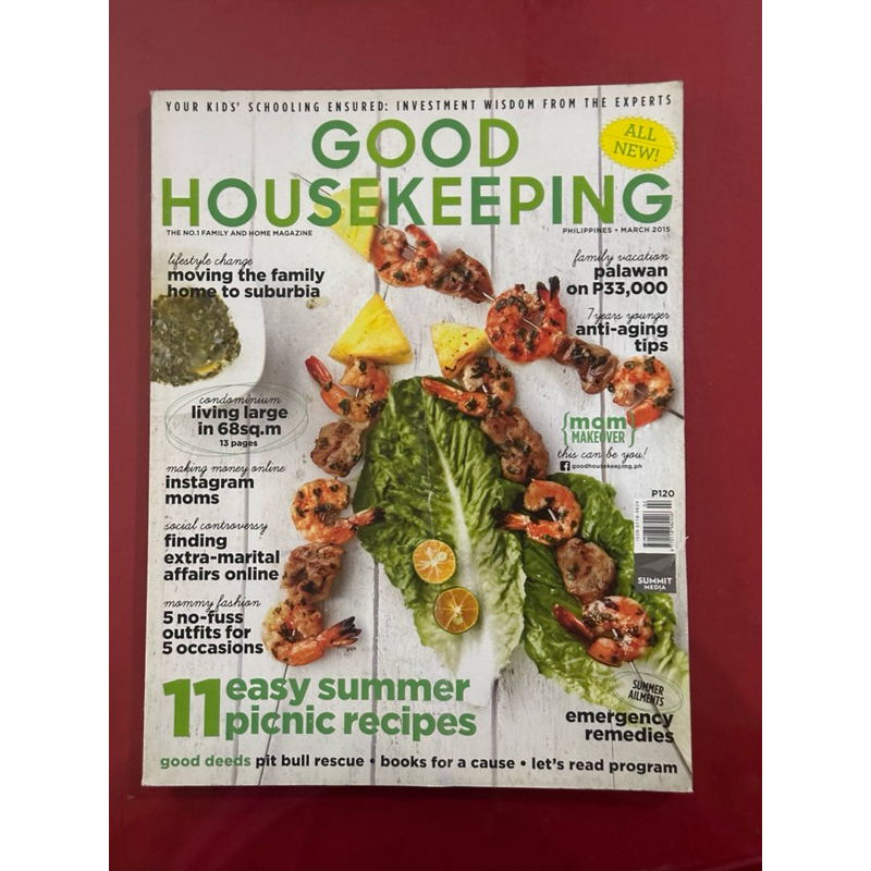 GOOD HOUSEKEEPING magazines | Shopee Philippines