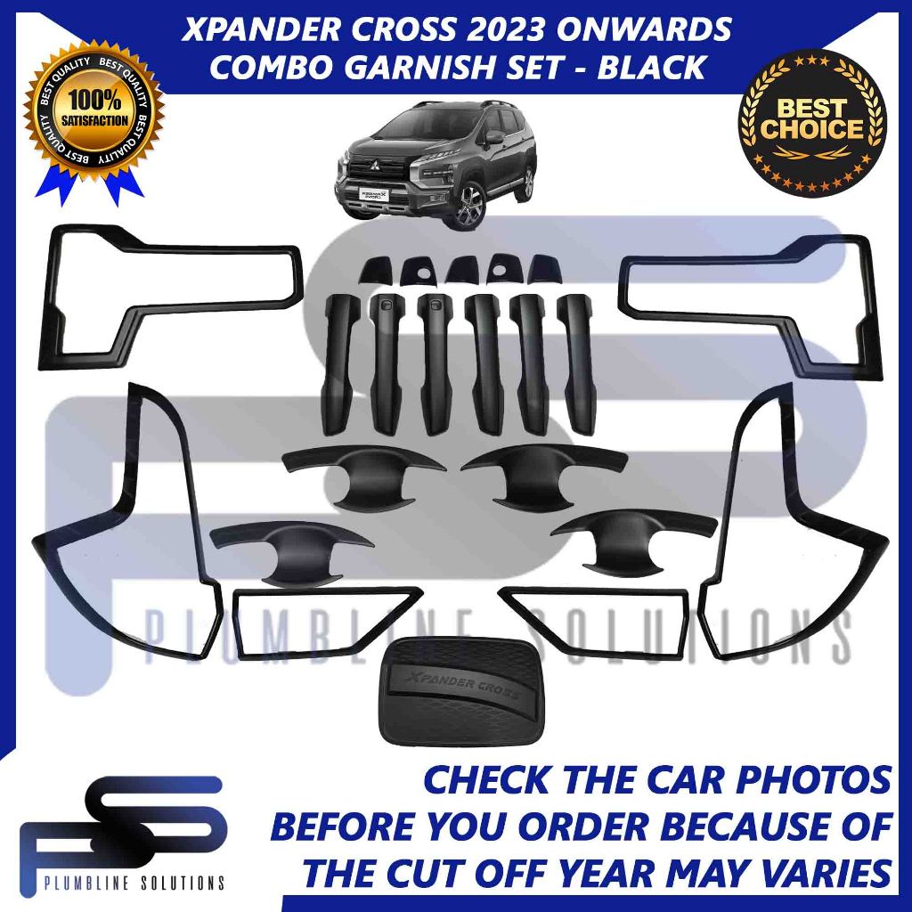 Mitsubishi Xpander GLX / GLS / Cross 2023 Onwards Black Xpander ...