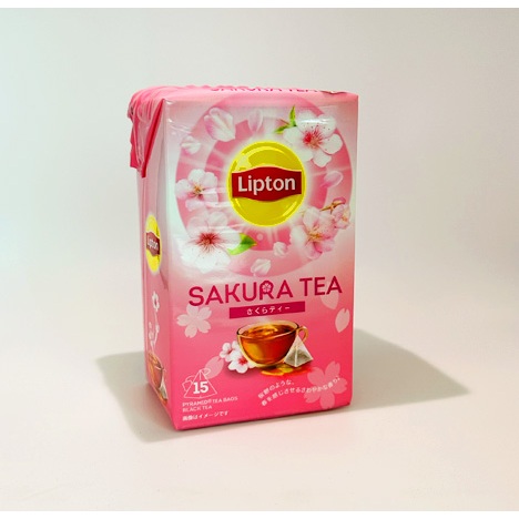 Lipton Sakura Tea Japan 15 Pyramid Tea Bags | Shopee Philippines