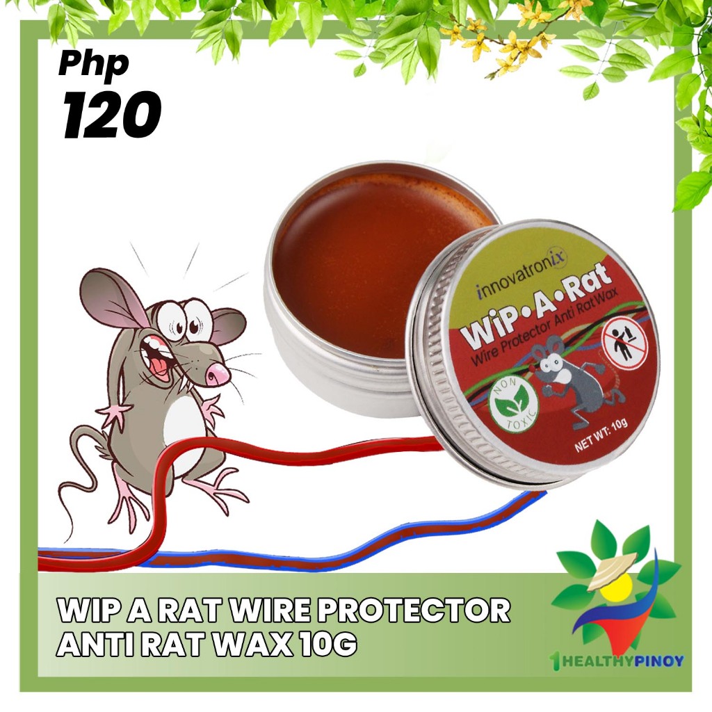 1HealthyPinoy Wip A Rat Anti Rat Wire Protection Wax for Sanitary ...