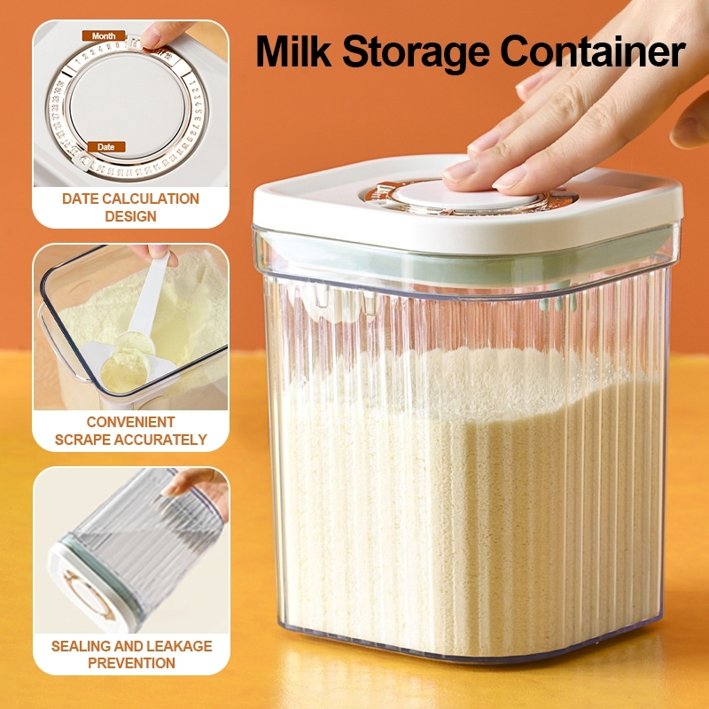 Air Tight Milk Powder Container Milk Storage Container Powder with ...