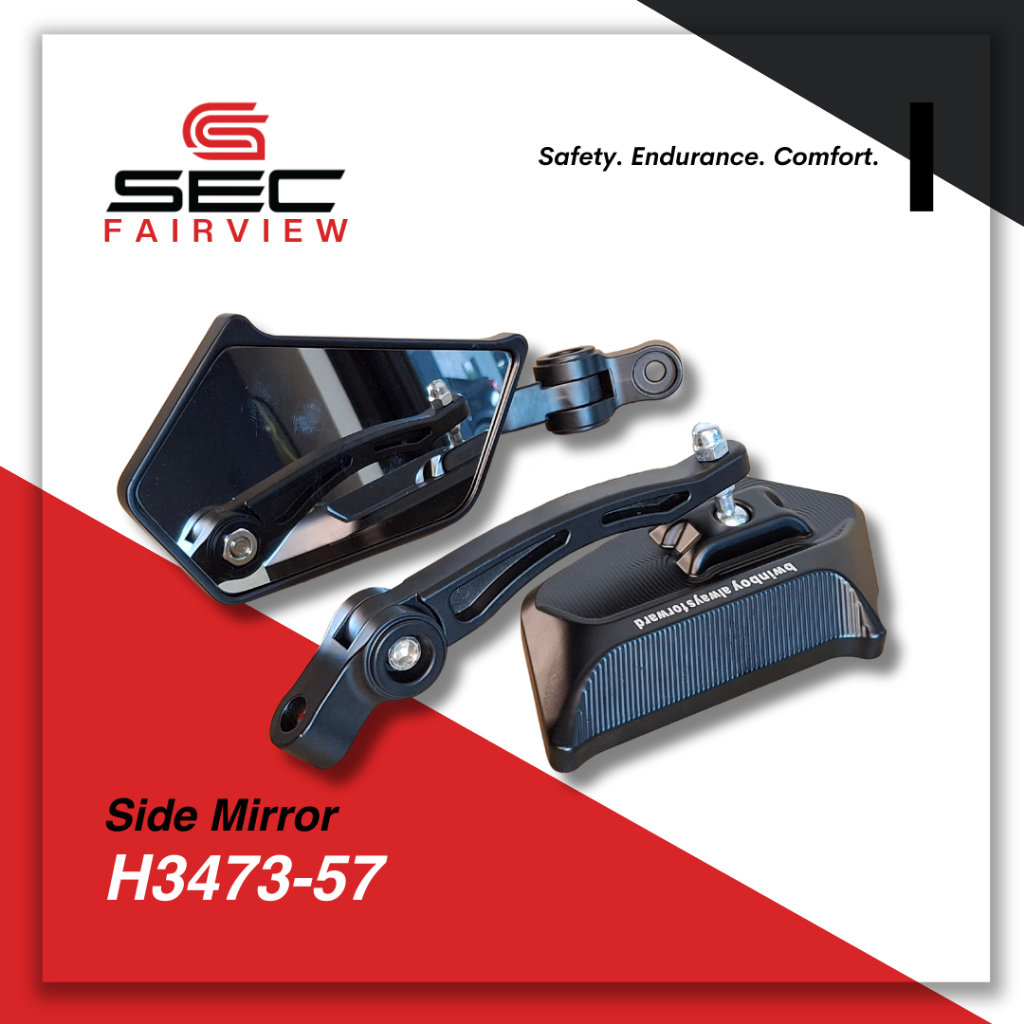SEC MOTORCYCLE SIDE MIRROR H3473-57 | Shopee Philippines