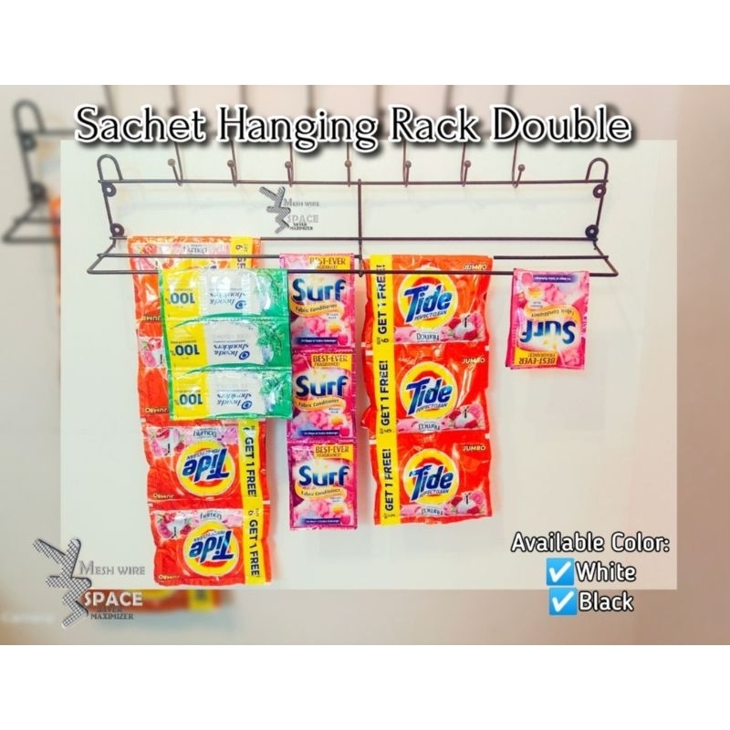 Hanging Sachet Rack Double | Shopee Philippines