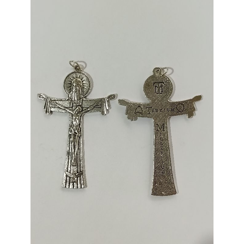Holy Trinity metal Cross 3inches | Shopee Philippines