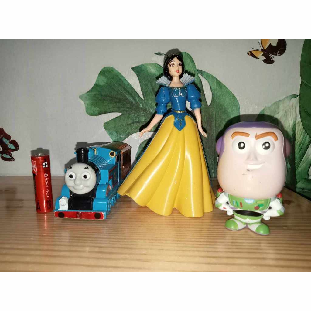 Buzz, Thomas & Snow White (3 Toys Set) | Shopee Philippines