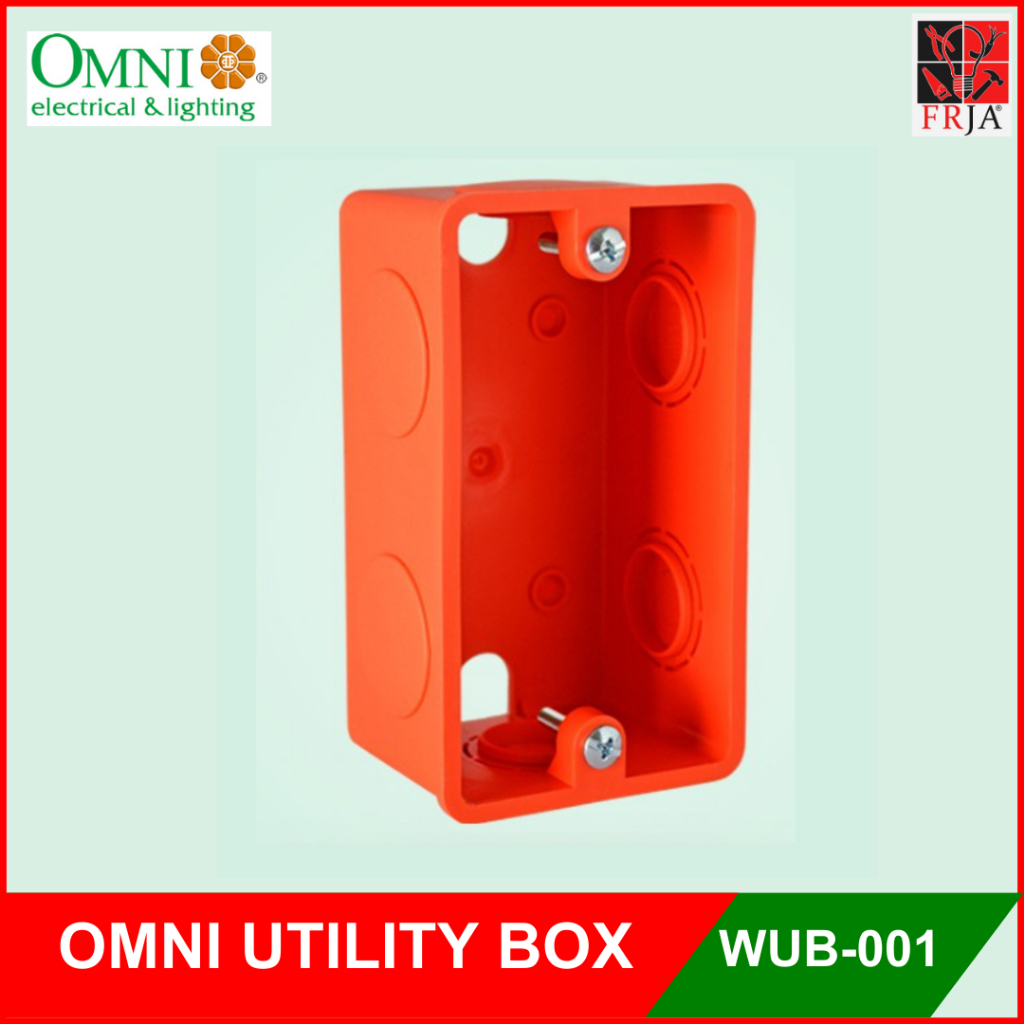 OMNI PVC ELECTRICAL UTILITY BOX WUB-001 | Shopee Philippines