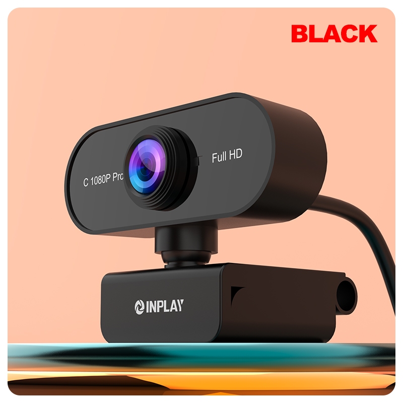 Inplay C1080PRO Web Camera HD 1080P USB 2.0 Port Hi-Speed With Mic Web ...