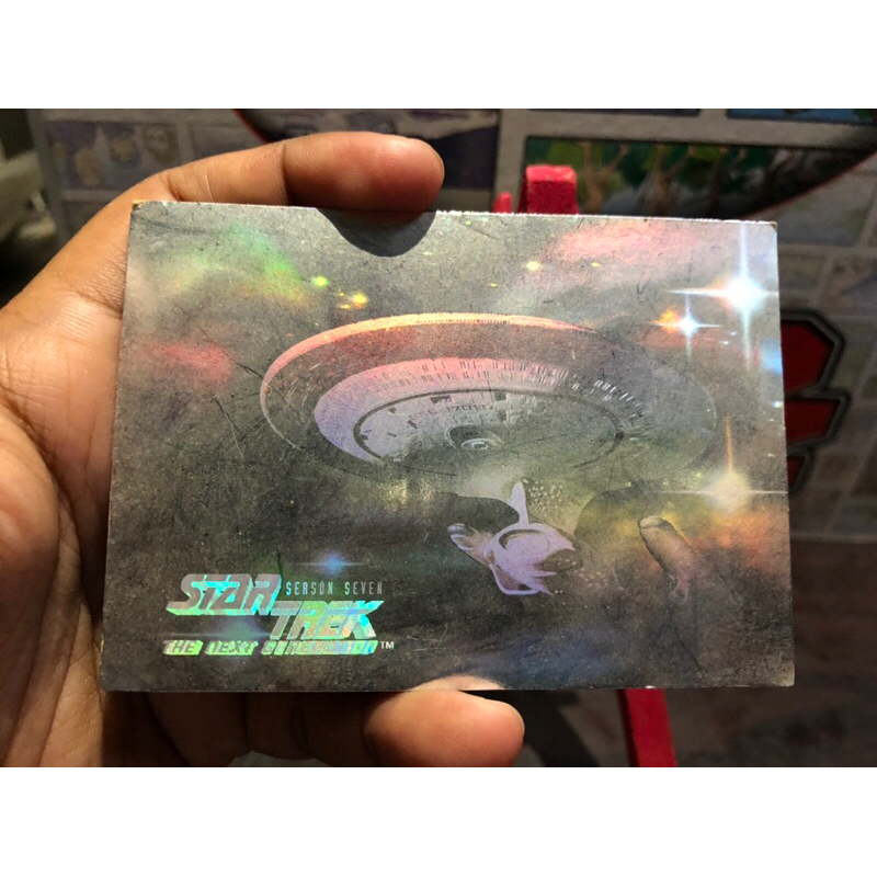 Star Trek Card Season 7 USS Enterprise NCC 1701-D Hologram | Shopee ...