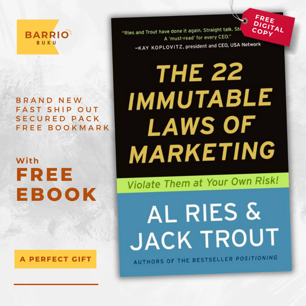 The 22 Immutable Laws of Marketing by Al Ries and Jack Trout - with ...