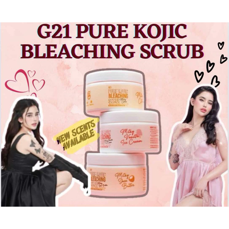 G21 Pure Kojic Bleaching Cream Scrub | Shopee Philippines