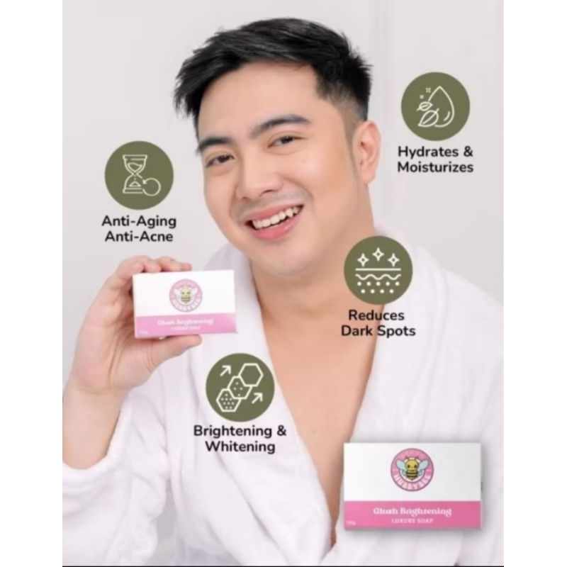 HUBBYBEE SKIN Glush Brightening Luxury Soap, 135g | Shopee Philippines