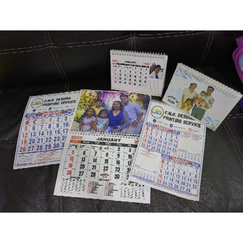 Personalized & Customized : Desk/Table Calendar & Wall Calendar 2025 ...