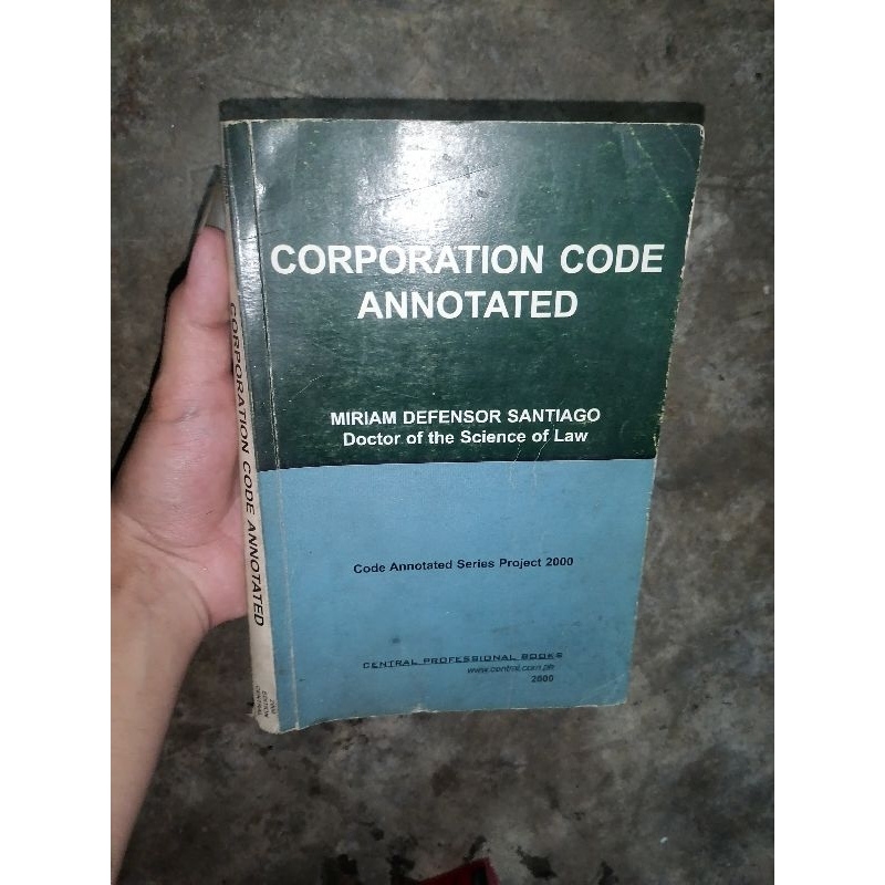 Corporation Code Annotated | Shopee Philippines