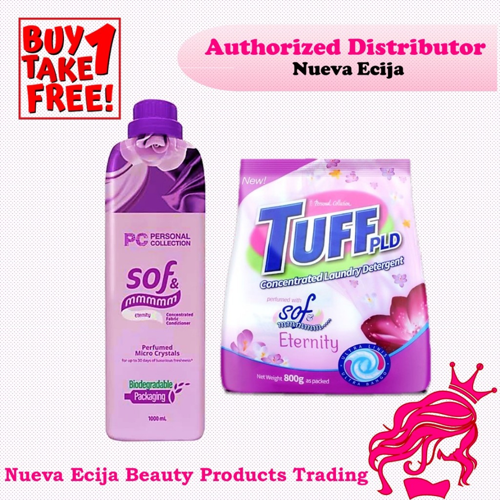 Personal Collection Sof & Mmmmm Fabric Conditioner 1000ml + TUFF PLD ...