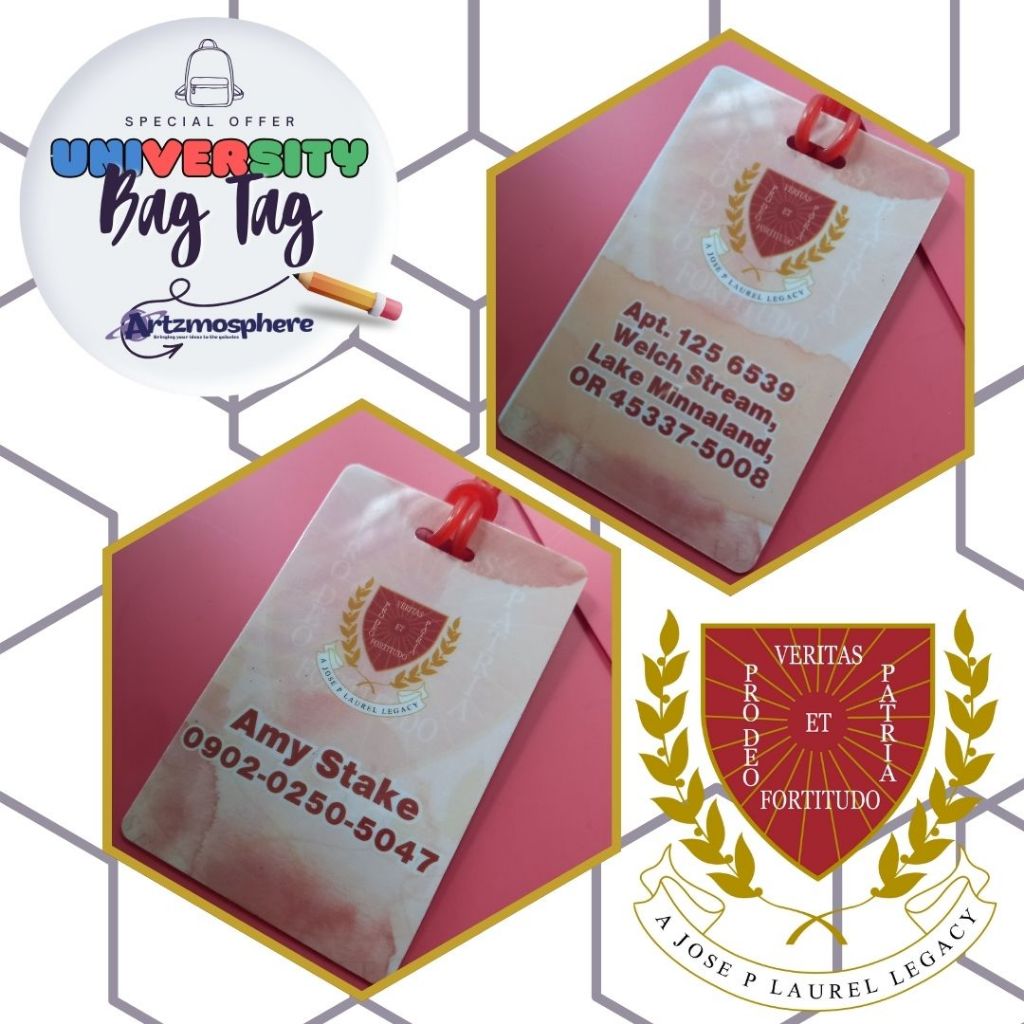Lyceum of the Philippines University(LPU) High Quality PVC Bag Tag ...