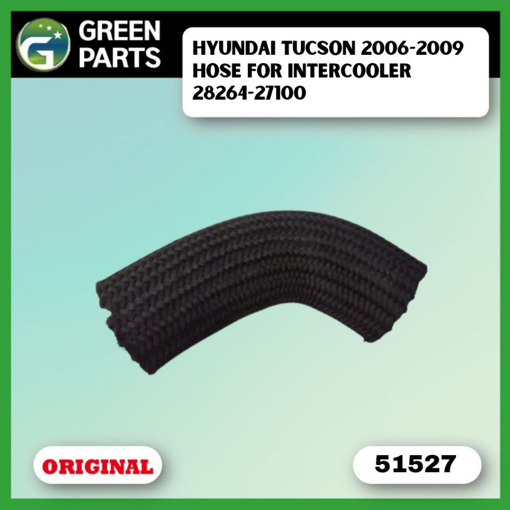HOSE FOR INTERCOOLER HYUNDAI TUCSON MODEL 2006-2009 DIESEL (D) ORIGINAL ...