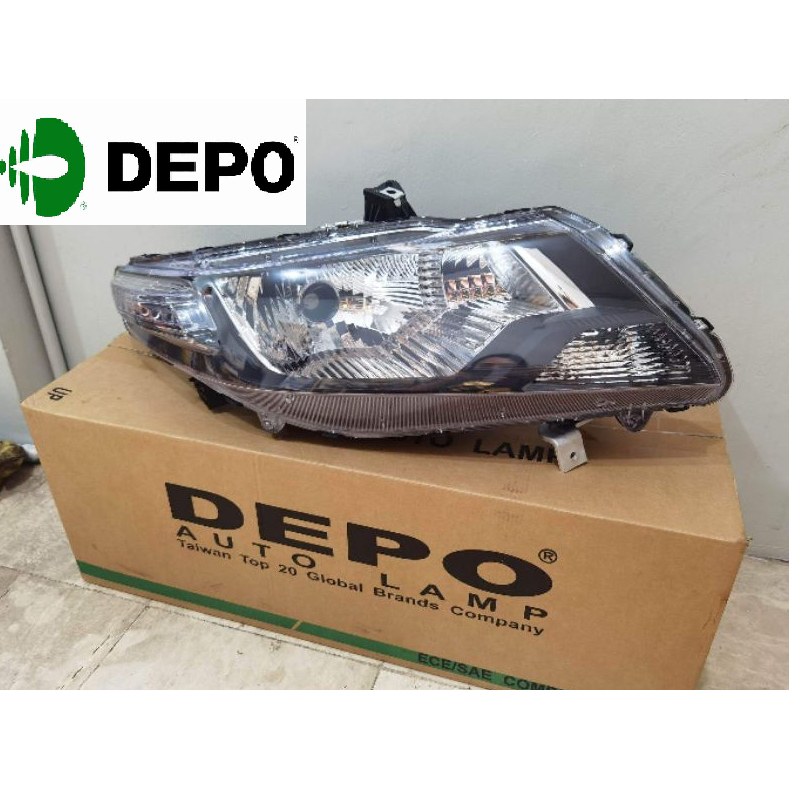 DEPO Honda City 2009-2014 Headlight | Shopee Philippines
