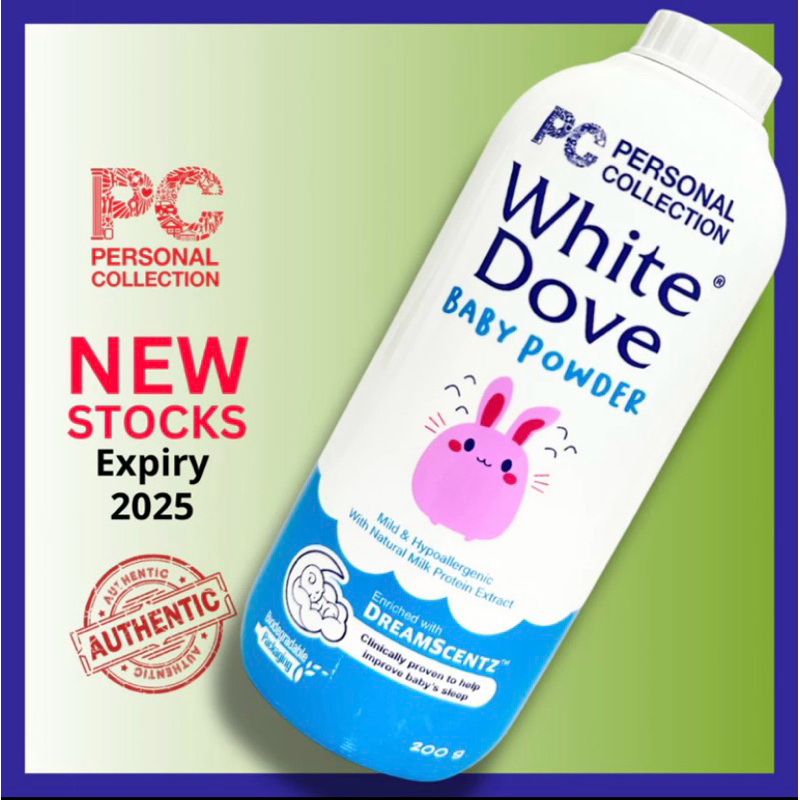White Dove Baby Powder | 200g | Shopee Philippines