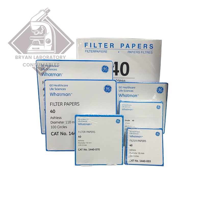 Whatman No. 40 Quantitative Ashless Filter Paper 8um 1440-047/055/070 ...