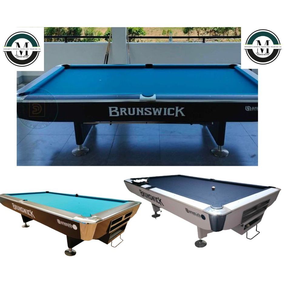BRUNSWICK STANDARD 5X9 SIZE BILLIARD TABLE ( READ THE DISCRIPTION BOX ...