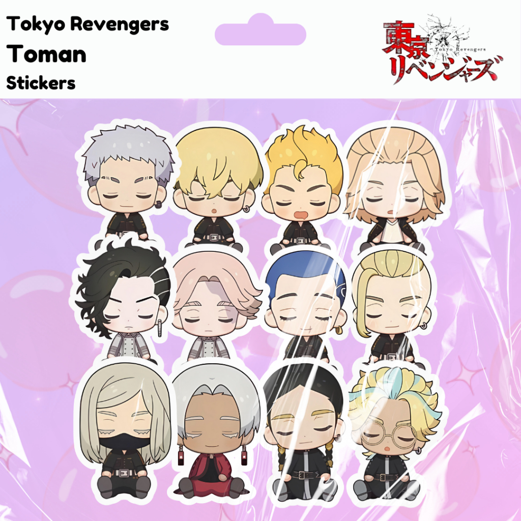 Tokyo Revengers [waterproof vinyl stickers] Set 5/7 - Anime/Manga ...