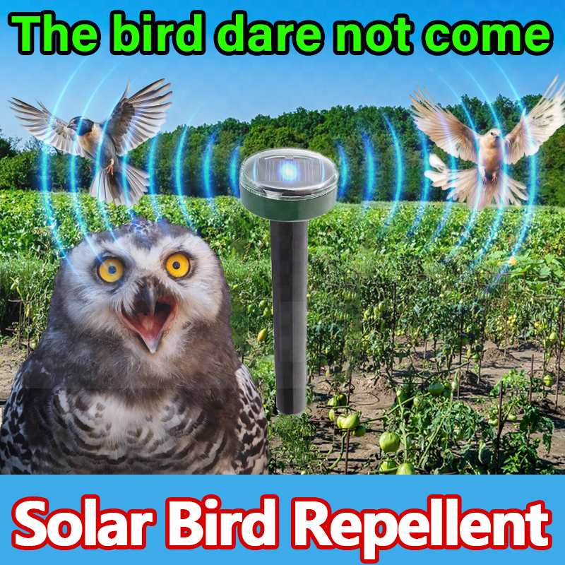 Bird Repellent Solar Bird Repellent Waterproof and rainproof | Shopee ...