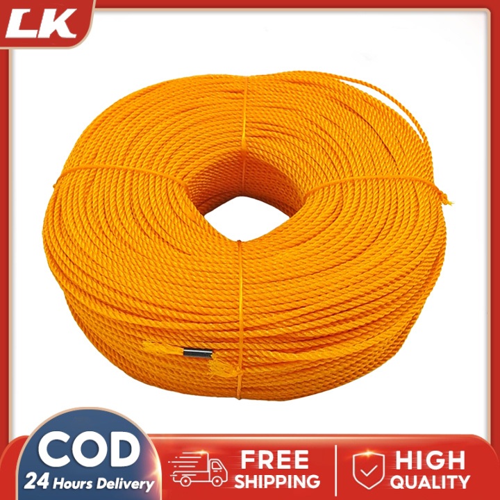 Polyethylene Nylon Rope 200M Pisi Lubid Makapal 2-5mm Multi-purpose ...