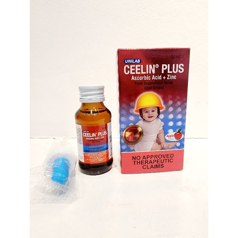 Ceelin Plus with Zinc Oral Drops Apple Flavor (30ml) | Shopee Philippines