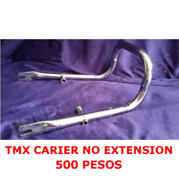 TMX 125 Alpha, TMX 155 , Stainless Carrier No Extension 500 | Shopee ...
