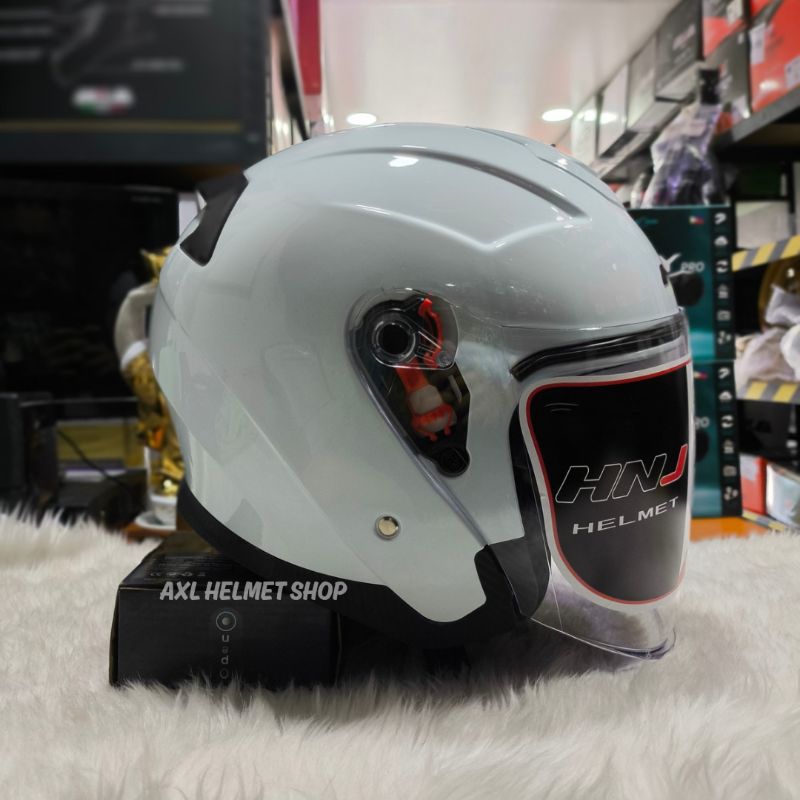 HNJ Halfface dual Visor Helmet | Shopee Philippines