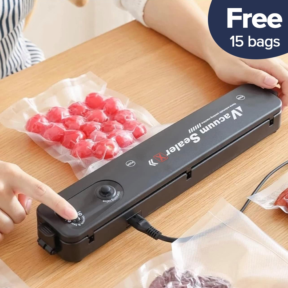 Household Automatic Vacuum Sealing Machine Food Vacuum Packaging Machine Mini Sealing Machine ...