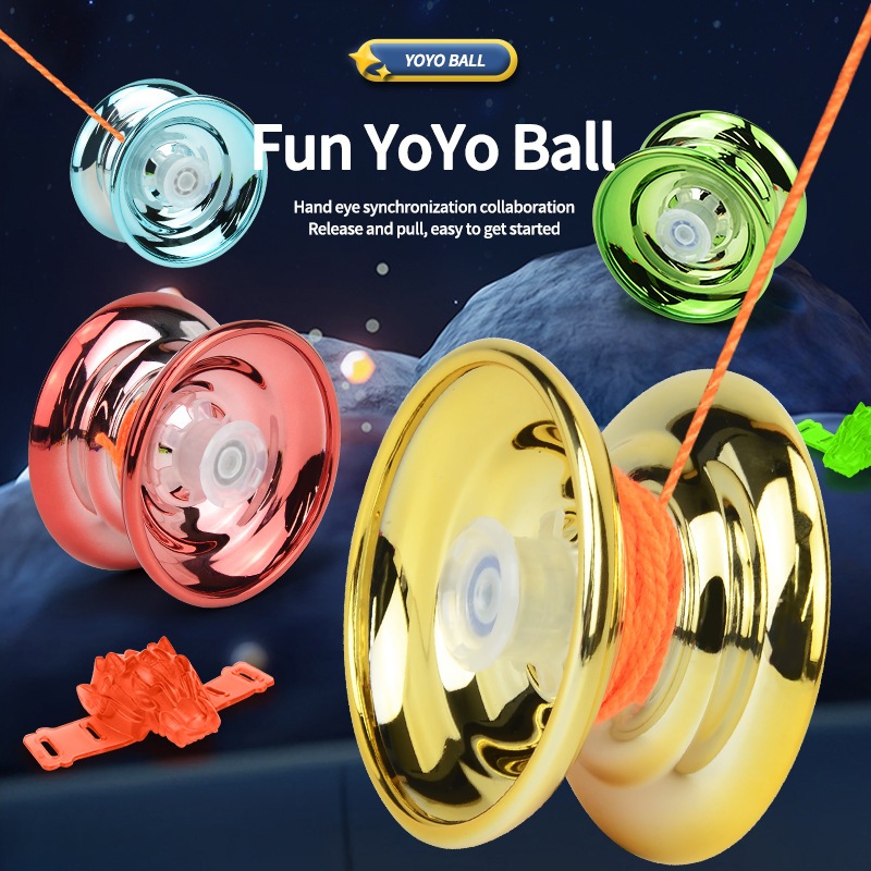 Aluminum Alloy Yoyo Competition Professional Trick Yoyo with Spinning ...