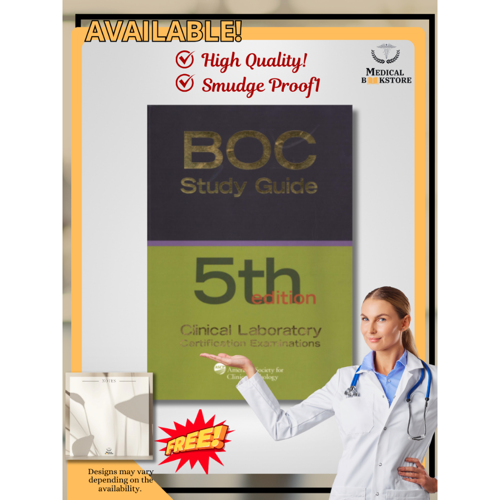 BOC STUDY GUIDE 5TH EDITION | Shopee Philippines