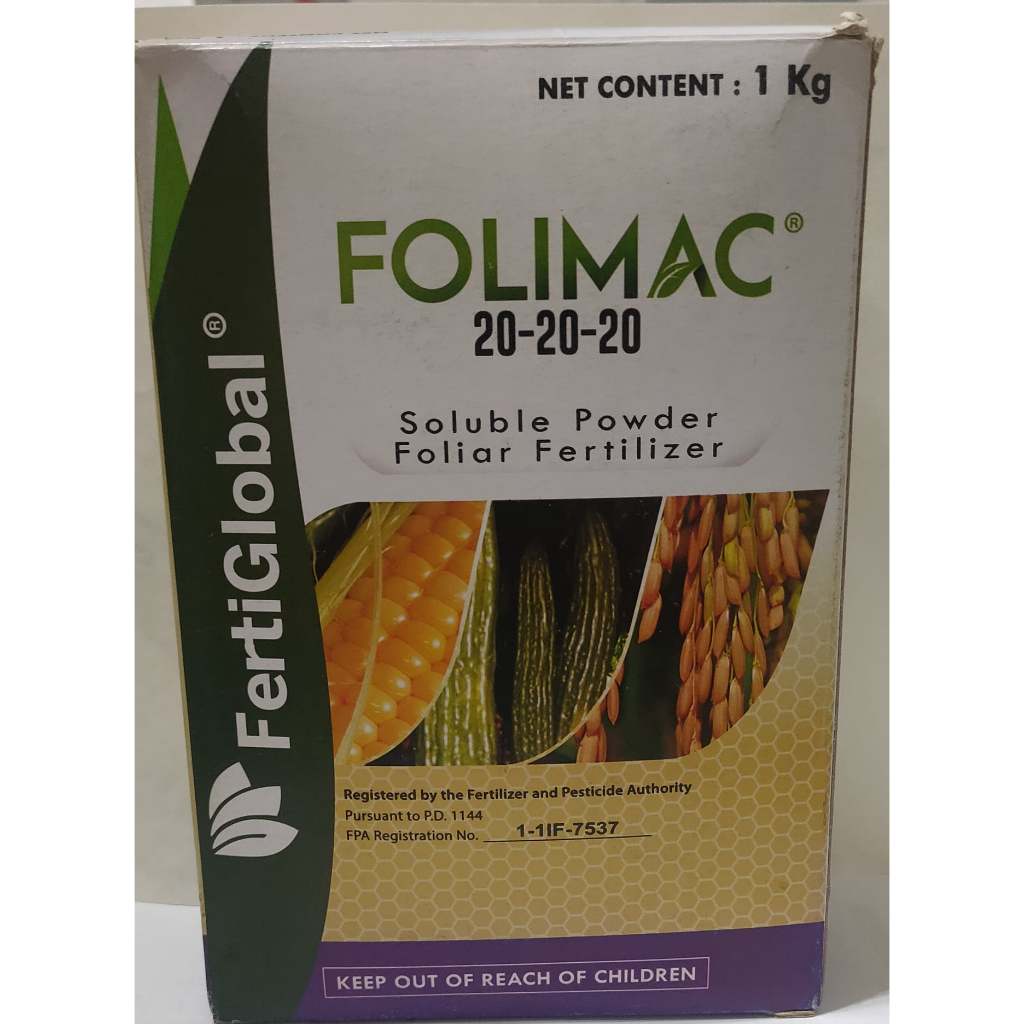 FOLIMAC 20-20-20 Soluble Powder Foliar Fertilizer | Shopee Philippines