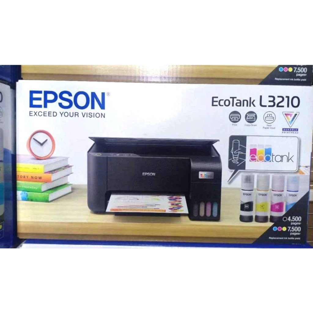 Epson EcoTank L3210 A4 All-in-One Ink Tank Printer | Shopee Philippines