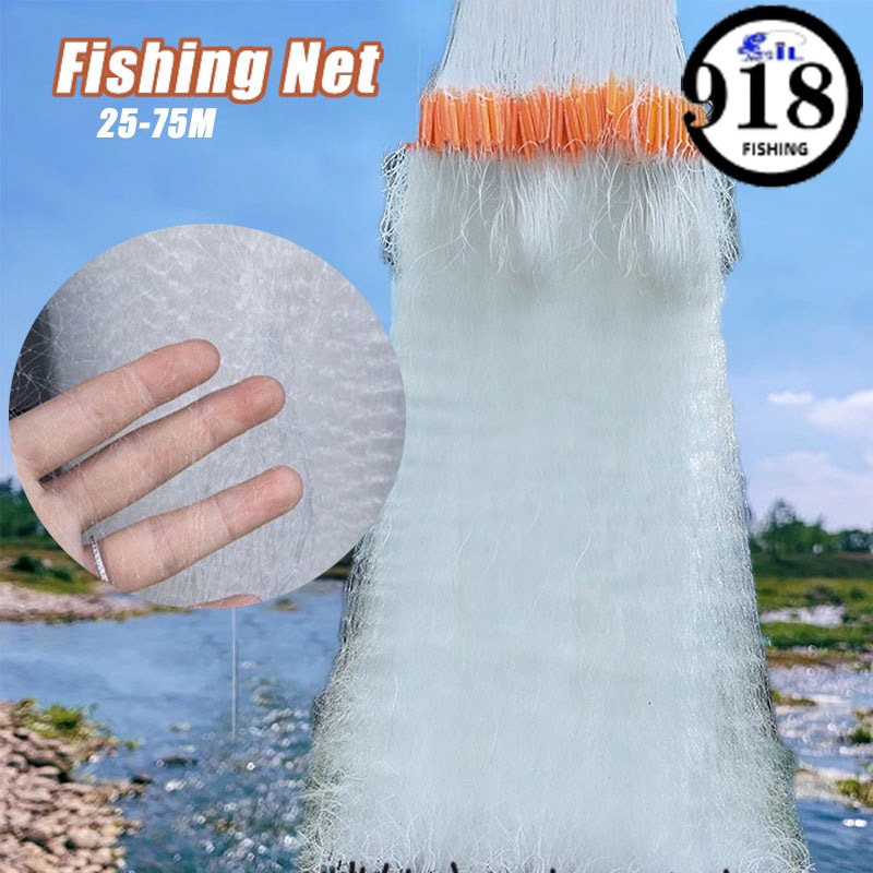 3-layer Fishing Net Made Of Nylon Material Equipped With Floating ...