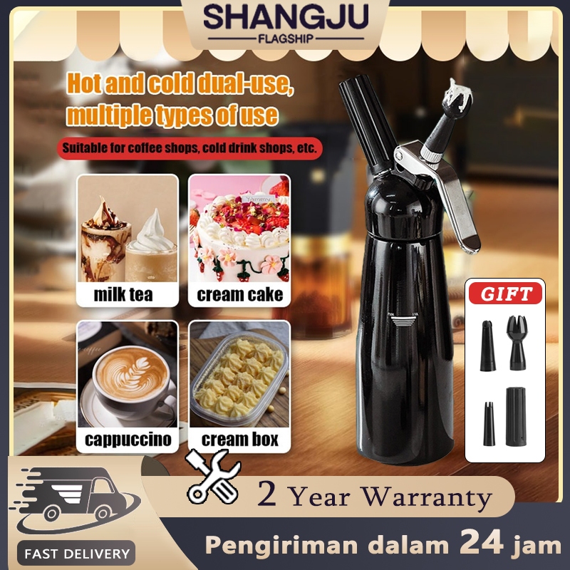 500ml aluminum whipped dessert cream Butter dispenser Whipped foam ...