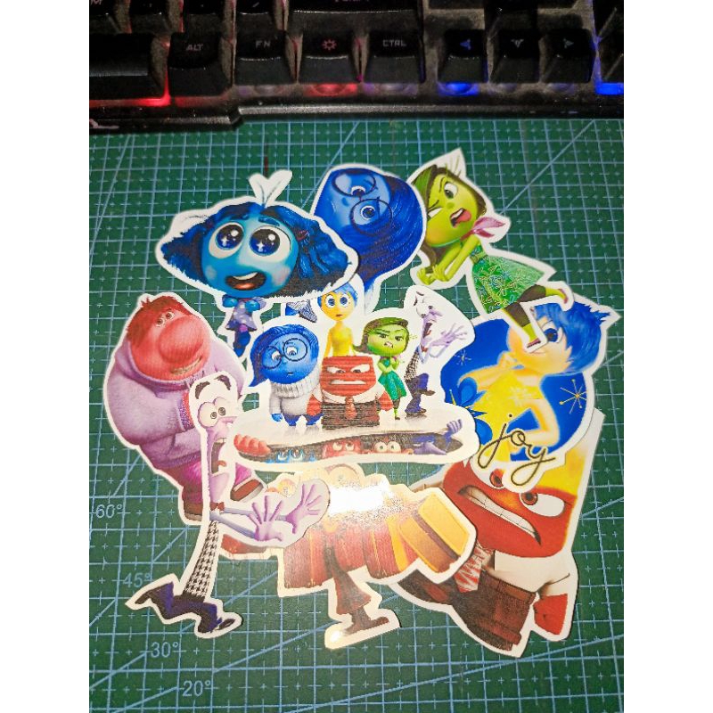 inside out stickers water proof 10pcs random design | Shopee Philippines