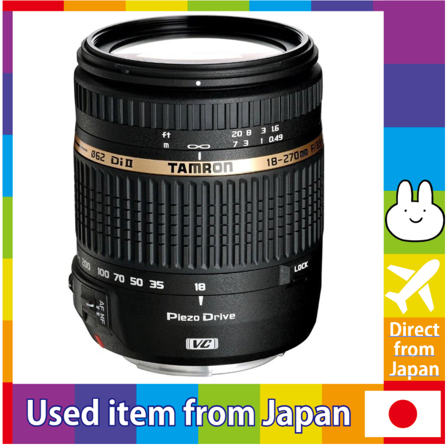 [Used in Japan] TAMRON High Magnification Zoom Lens 18-270mm F3.5-6.3 ...