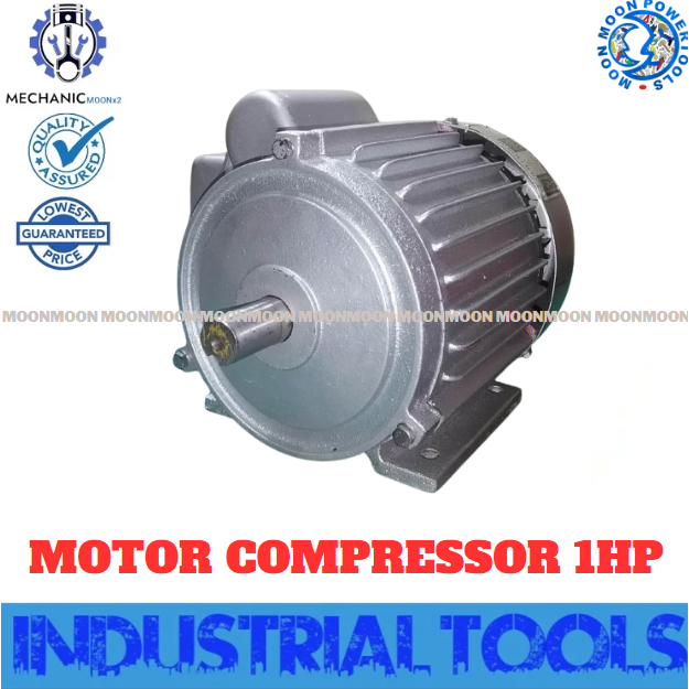 1HP Electric Motor Compressor Motor 100% Copper Gold Lion Brand ...
