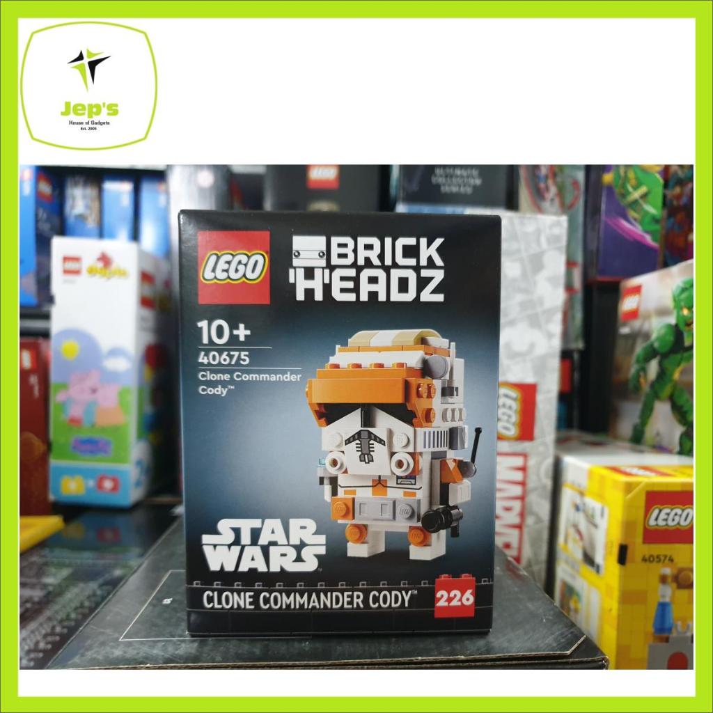 Lego Brickheadz 40675 Clone Commander Cody (2024) | Shopee Philippines