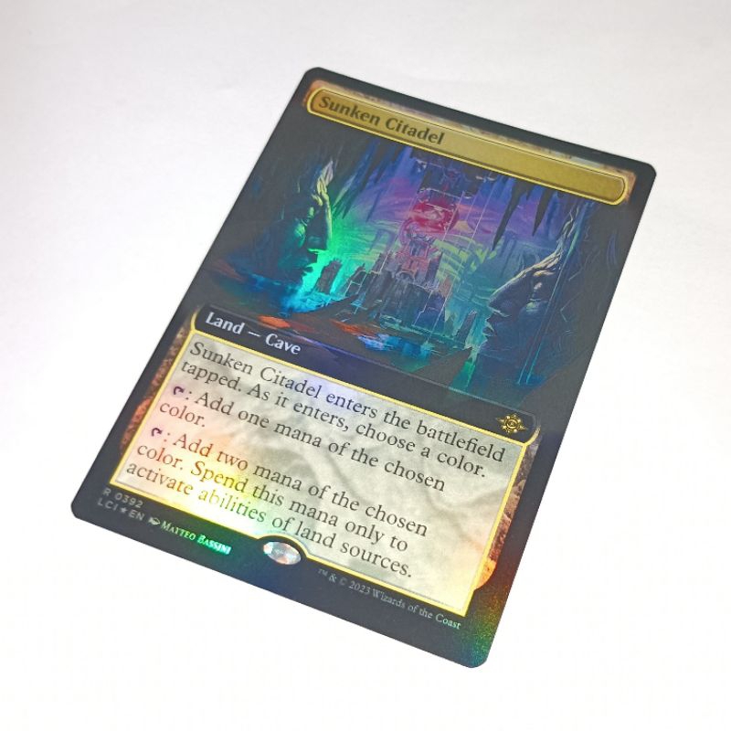 MTG Card Foil SUNKEN CITADEL Magic the Gathering Trading Card Game Land ...