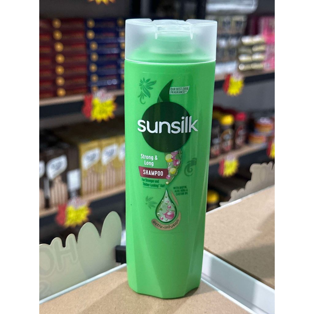 Sunsilk Shampoo 180ml (Smooth and Manageable / Strong and Long ...