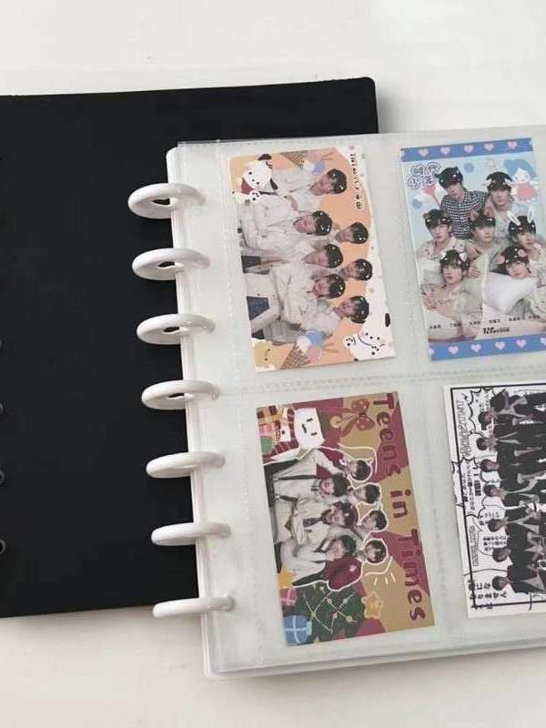 80 grid photocard binder file frosted collect book polco storage album ...