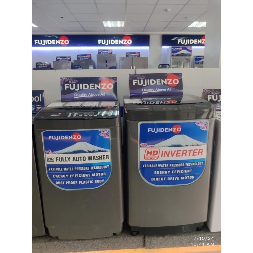 Brand New Fujidenzo Washing machine 10.5kg | Shopee Philippines