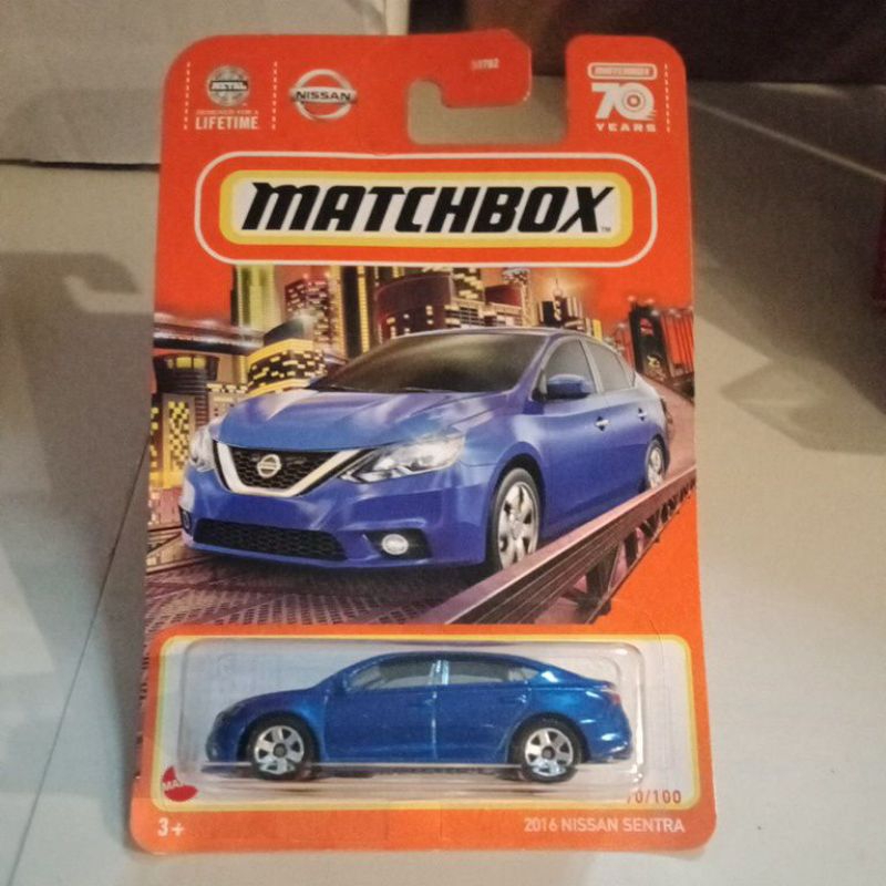 Matchbox 2016 Nissan Sentra JOH | Shopee Philippines
