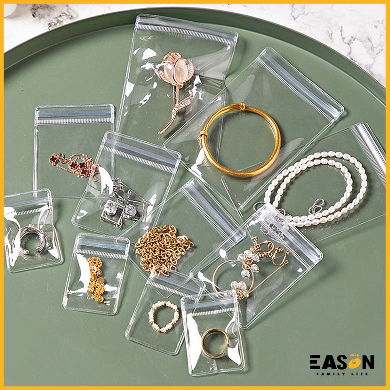 EasonShop COD Transparent Plastic Bags Jewelry Gift Reclosable Storage ...